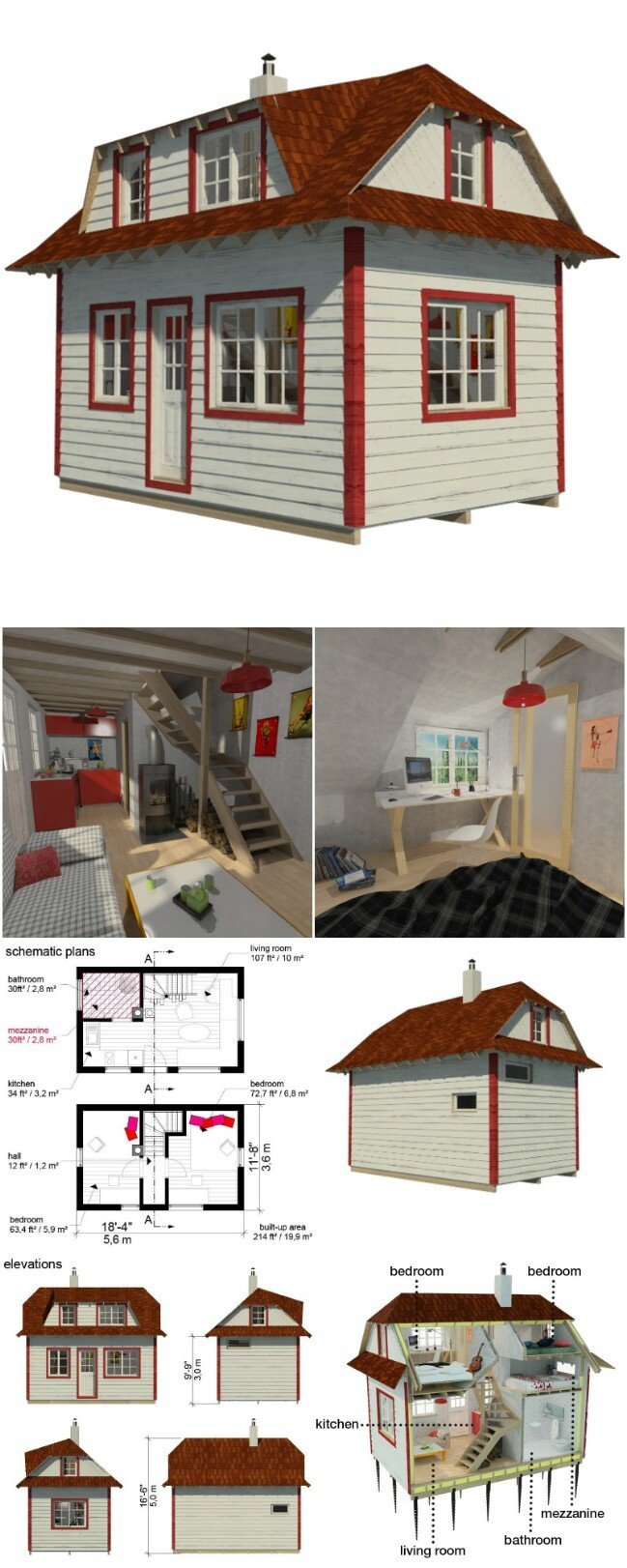 25 Plans to Build Your Own Fully Customized Tiny House on a Budget ...