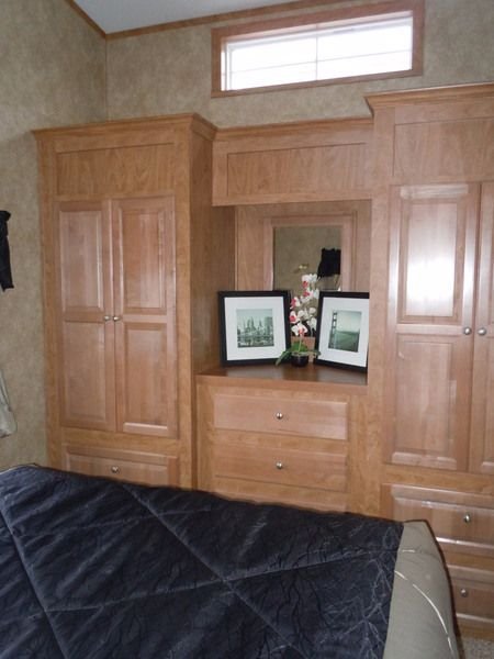 Step inside this colorful park model and bask in its beautifully ...