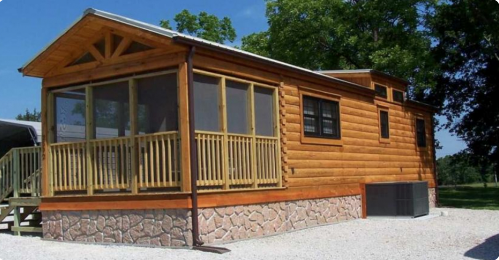 Old Fashioned Lakehouse Log Cabin for $34,000