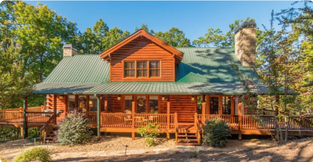 An Award-Winning Log House Resort In Montana